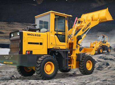 中国 ZL932/MCL932 3200mmの構造の塗布のための投げ出す高さの油圧車輪の積込み機 販売のため