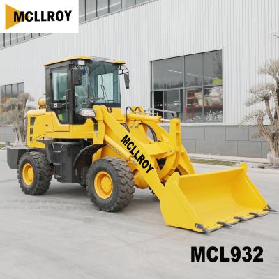 Chine Chargeur hydraulique de dumping de roue de taille de ZL932/MCL932 3200mm pour l'application de construction à vendre