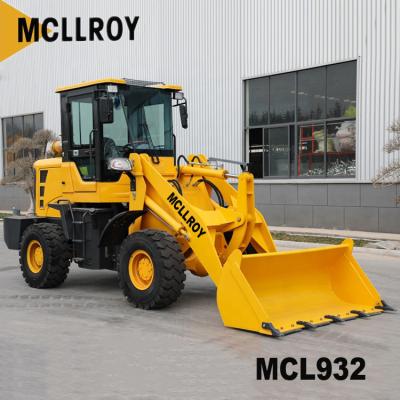 中国 ZL932/MCL932 3200mmの構造の塗布のための投げ出す高さの油圧車輪の積込み機 販売のため