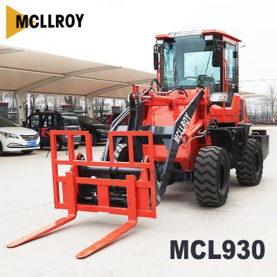 Cina Caricatore Mini Construction Machines della ruota del compatto del peso 3700kg di MCL930 ZL930 Mini Articulated Wheel Loader Operating in vendita