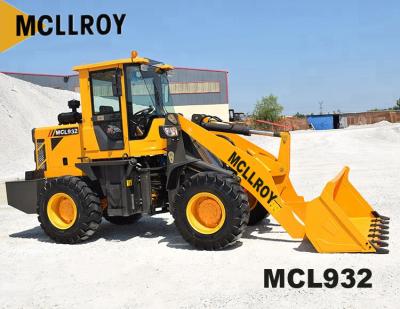 China Cargador compacto de la rueda del neumático del freno neumático de Front End Loader MCL932 ZL932 20.5-16 para el uso de la construcción en venta