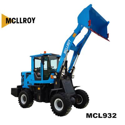 China Front Wheel Loader, den MCL932 ZL932 S-Nabe Reductro YN490 artikulierte, lud 58kw hydraulischen Mini Wheel Loader auf zu verkaufen
