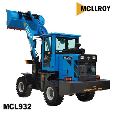 China Front Wheel Loader, den MCL932 ZL932 S-Nabe Reductro YN490 artikulierte, lud 58kw hydraulischen Mini Wheel Loader auf zu verkaufen