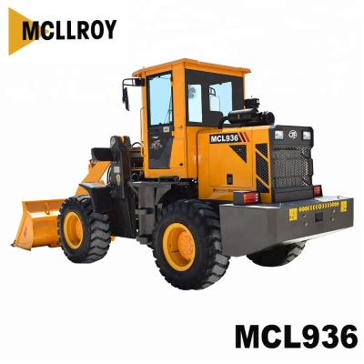 China De compacte Gearticuleerde Wiellader MCL936 ZL936 Yunnei 4100 jaagde 65kw-Motormacht Mini Wheel Loader aan Te koop
