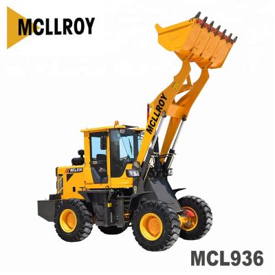 China De compacte Gearticuleerde Wiellader MCL936 ZL936 Yunnei 4100 jaagde 65kw-Motormacht Mini Wheel Loader aan Te koop
