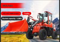 China 35kn Hydraulic Mini Wheel Loader 3500mm Dumping Height for sale