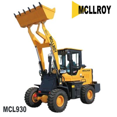 Cina Il MINI CARICO 1800KG del TASSO del CARICATORE MCL930 ZL930 della RUOTA SCARICA MACCHINE della COSTRUZIONE del CARICATORE della GOMMA DI GOMMA 20.5-16 di ALTEZZA 3.2M le MINI in vendita