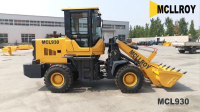 Cina Il MINI CARICO 1800KG del TASSO del CARICATORE MCL930 ZL930 della RUOTA SCARICA MACCHINE della COSTRUZIONE del CARICATORE della GOMMA DI GOMMA 20.5-16 di ALTEZZA 3.2M le MINI in vendita