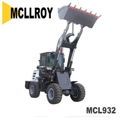 Cina Compatto di altezza di elevazione del secchio 1.0cbm Front End Mini Wheel Loade 3200mm in vendita