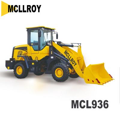 Cina capacità 1.1cbm del secchio di Mini Wheel Loader ZL936 di altezza di elevazione di 3500mm in vendita