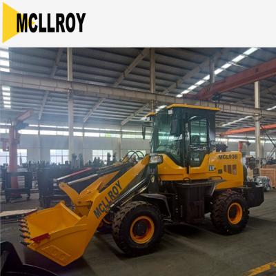 Cina capacità 1.1cbm del secchio di Mini Wheel Loader ZL936 di altezza di elevazione di 3500mm in vendita