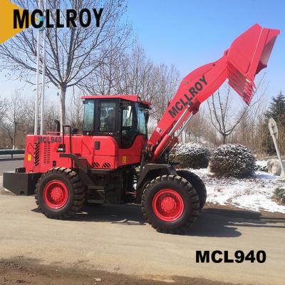 中国 連結されたバックホウの小型車輪の積込み機Mcl940率の負荷2200kgは高さ3.5mを投げ出す 販売のため