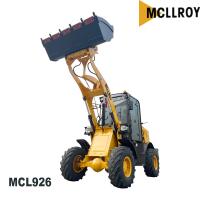 China Mechanical Lever Mini Wheel Loader 2.0meter Compact Hydraulic Pilot For Option for sale