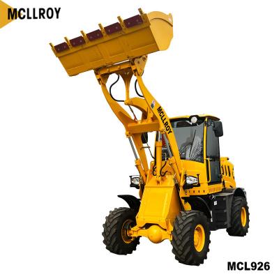 中国 バケツの前部小型車輪の積込み機4WD ZL926のコンパクトの油圧操縦者 販売のため