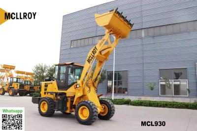 Cina YN490 Front Mini Wheel Loader MCL930 ZL930 42kw 2400rpm idraulico in vendita