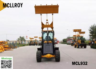 Cina ZL932 idraulico Yunnei Mini Front Wheel Loader MCL932 YN490 ha sovralimentato 58kw 2400rpm in vendita
