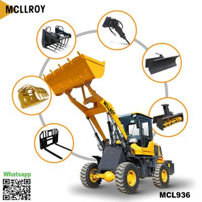 Cina Altezza articolata compatta 3.5m dello scarico di Mini Loader Mcl 936 Zl936 Rate Load 1800kg in vendita