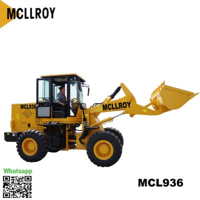 中国 油圧小型前部分の車輪の積込み機の自動変速機MCL936は65kwに過給した 販売のため