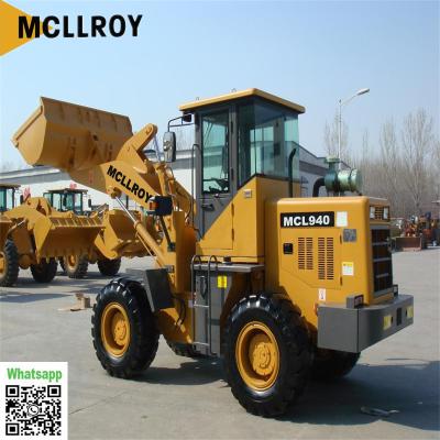 Cina Carico nominale articolato compatto 2200kg di Front End Wheel Loader MCL940 ZL940 in vendita
