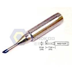 中国 HAKKO DASH452/453 のはんだごての handpiece のための Hakko N452-T-2CF のはんだ付けする先端 販売のため