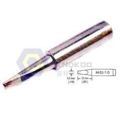 中国 HAKKO DASH452/453 のはんだごての handpiece のための Hakko N452-T-D のはんだ付けする先端 販売のため