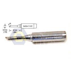 中国 HAKKO DASH454 のはんだごての handpiece のための Hakko N454-T-3C のはんだ付けする先端 販売のため