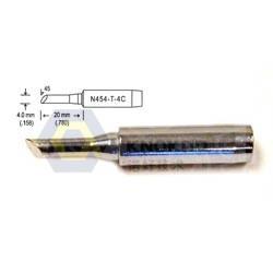 中国 HAKKO DASH454 のはんだごての handpiece のための Hakko N454-T-4C のはんだ付けする先端 販売のため
