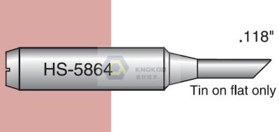 China Plato HS-5864 replacement soldering tips for hakko 926/928/936/937/951/952/958/959/ for sale