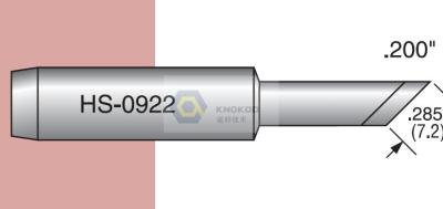 China Plato HS-0922 replacement soldering tips for hakko 926/928/936/937/951/952/958/959/ for sale