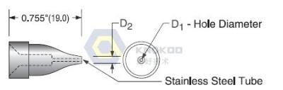 China Plato HK-0880 desoldering tips nozzle for Hakko 474,475,701,702B,808,809 for sale