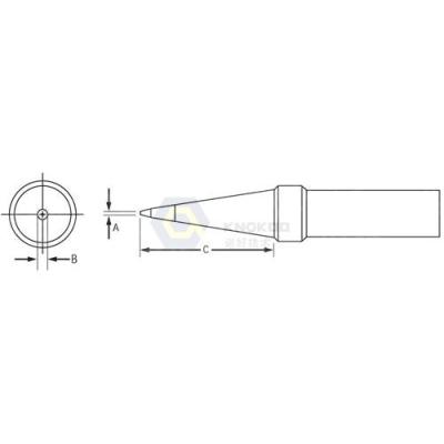 Cina Weller ETT soldering tip for Weller soldering station WES51,WESD51,iron EC1201A, PES51 in vendita