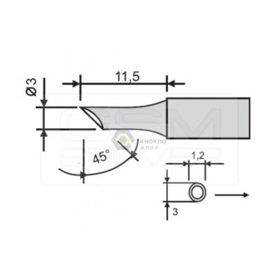 China Goot RX-80HRT-3CD soldering tips for Goot RX-802AS,RX-852AS soldering station for sale