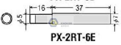 China Goot PX-2RT-6E Soldering Iron Tip for GOOT PX-251AS,PX-201,PX-238AS soldering iron for sale