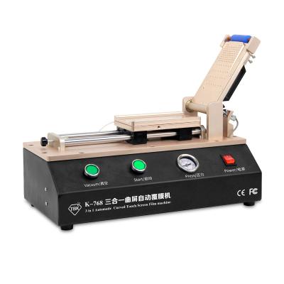 China 3 in 1 Automatic Curved Touch Screen Film machine for sale