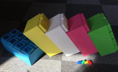 China new style 32pcs Mcdonalds plastic building blocks toys for sale