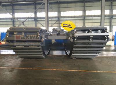 China Hydraulic Extendable Amphibious Pontoon for 20--26 Ton Excavator , Model: MAX200PU-E for sale