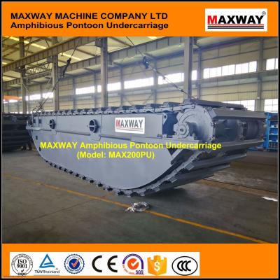 China MAXWAY Amphibious Undercarriage for Excavator , Model: MAX200PU for sale