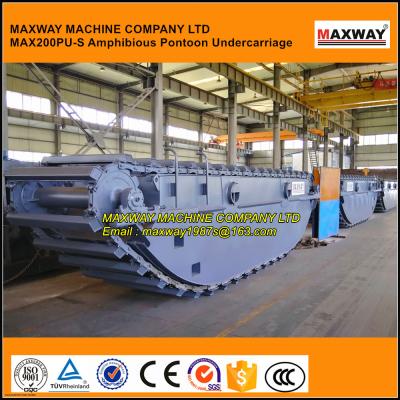 China MAXWAY Amphibious Excavator Undercarriage for XCMG, Lonking, SUMITOMO , Model: MAX200PU-S for sale
