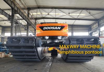 China MAXWAY 21.5 Ton DOOSAN Amphibious Excavator with 15 Meter Long Arm for sale