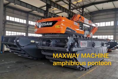 China MAXWAY 21.5 Ton New DOOSAN Heavy Duty Amphibian Excavator with 15 Meter Long Arm for Sale for sale