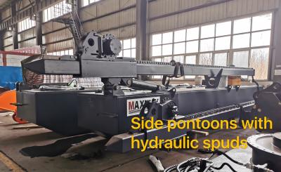 China MAXWAY MAX215SD-LA Amphibious Excavator with Side Pontoon and Hydraulic Pile for sale