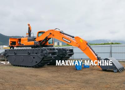 China MAXWAY Amphibious Pontoon Undercarriage for SANY, DOOSAN, KOMATSU, KOBELCO, Model: MAX200PU-S for sale