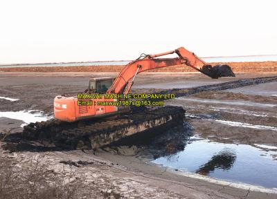 China MAXWAY Amphibious Pontoon Undercarriage for HITACHI 180, 200, 210, 230,  Model: MAX200PU-S for sale