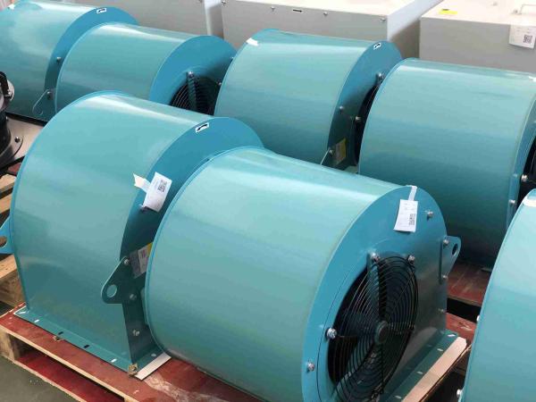 4ポーランド人1195rpmの外的な回転子モーター ファン250mmの刃のトランスデューサーの冷却ファン