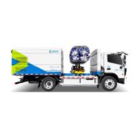 Quality Eco Friendly Tunnel Cleaning Truck High Efficiency Guardrail Cleaning Truck for sale