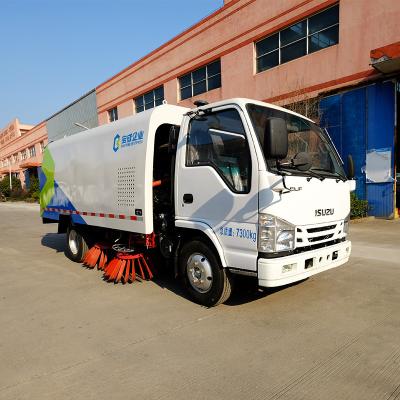 Cina Piattaforma ISUZU Spazzatrice stradale industriale Camione di pulizia stradale Veicolo spazzatrice stradale in vendita