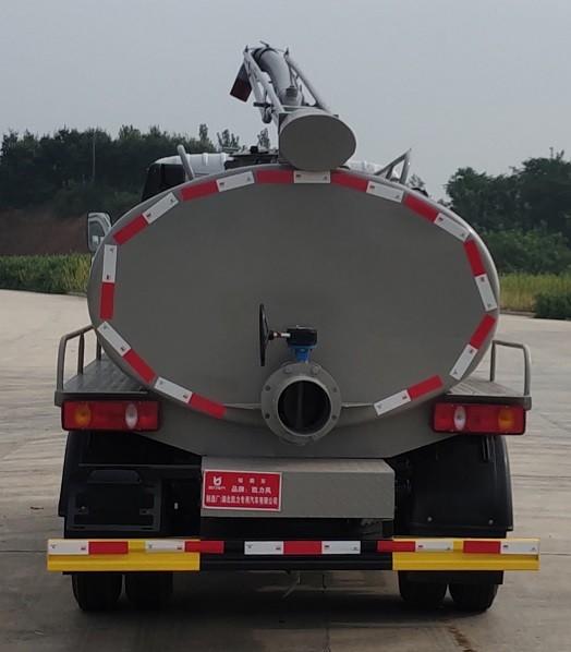 Quality Customizable Sewage Suction Truck 4.17 Cubic Meter Suction Sewage Truck for sale
