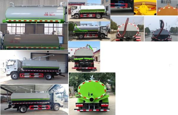 Quality Safety Operation Sewage Suction Truck High Speed Sewage Suction Vehicle for sale