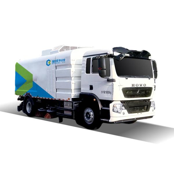 Quality Energy Efficiency Street Sweeping Truck For Municipal Cleaning With Specialized Devices for sale