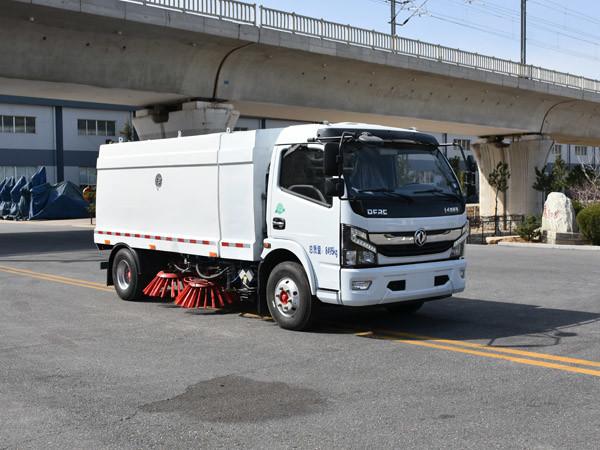 Quality New Energy Street Cleaner Truck With Symmetrically Arranged Sweeping Discs for sale